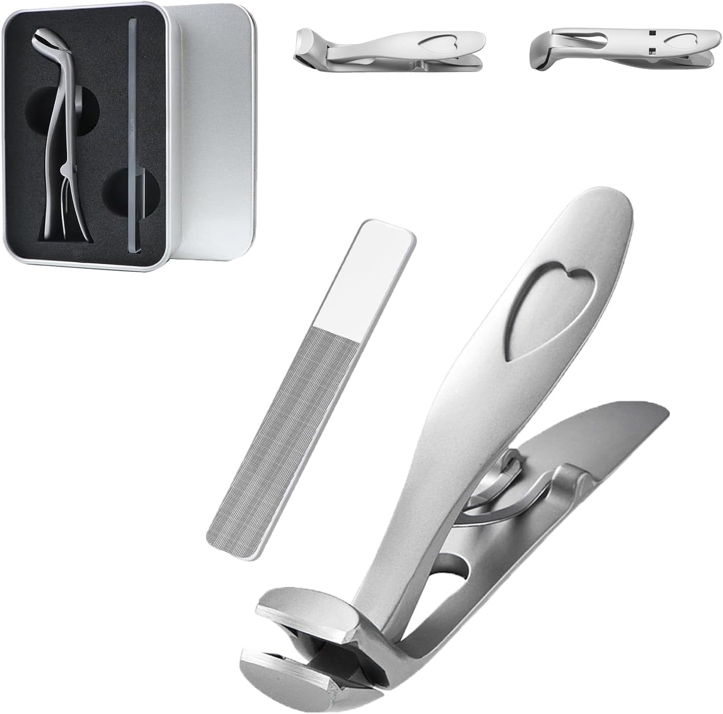 Regine Nail File, Regine Nail Clippers and Glass File Set, Regine Glass ...