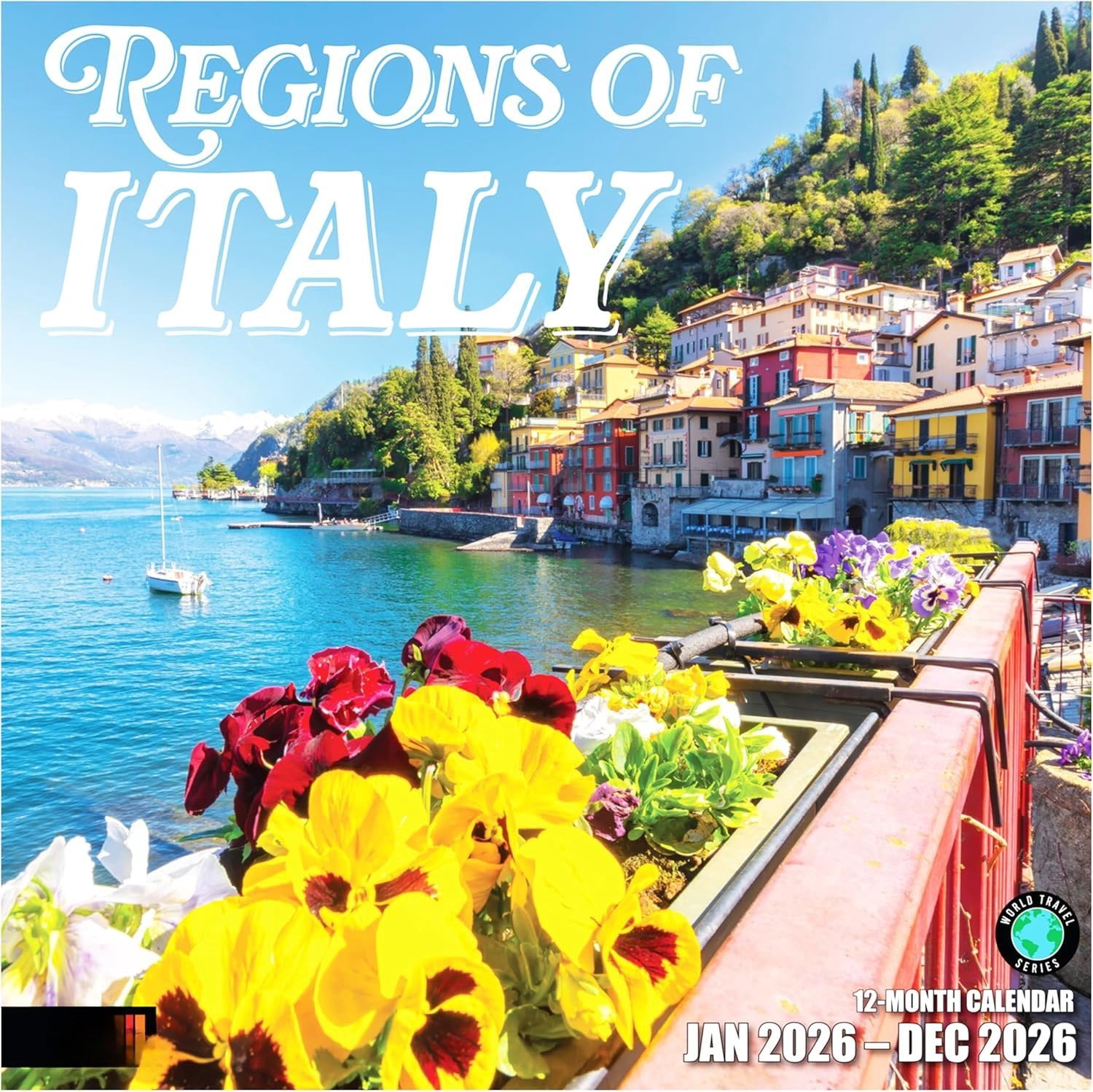 Regions of 2026 Wall Calendar 12 Month | 12" x 24" Open | Thick ...