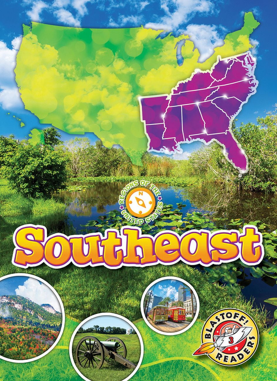 Regions of the United States Southeast, (Hardcover) - Walmart.com