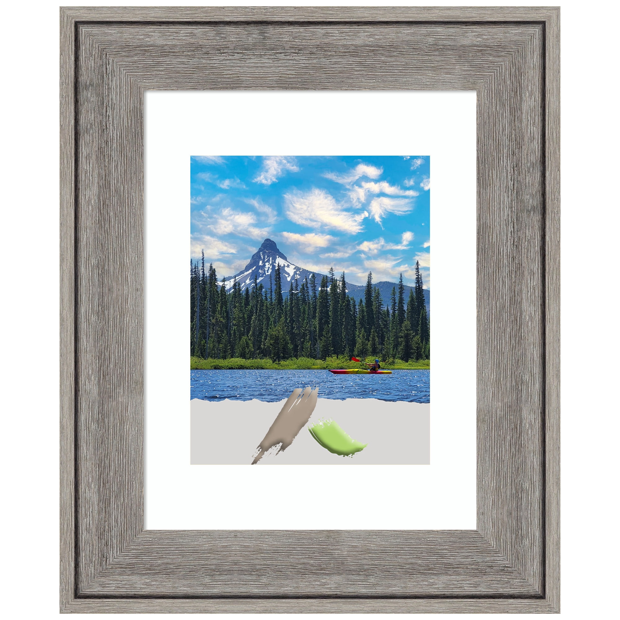 Regis Barnwood Grey Wood Picture Frame, Photo Frame, Art Frame ...