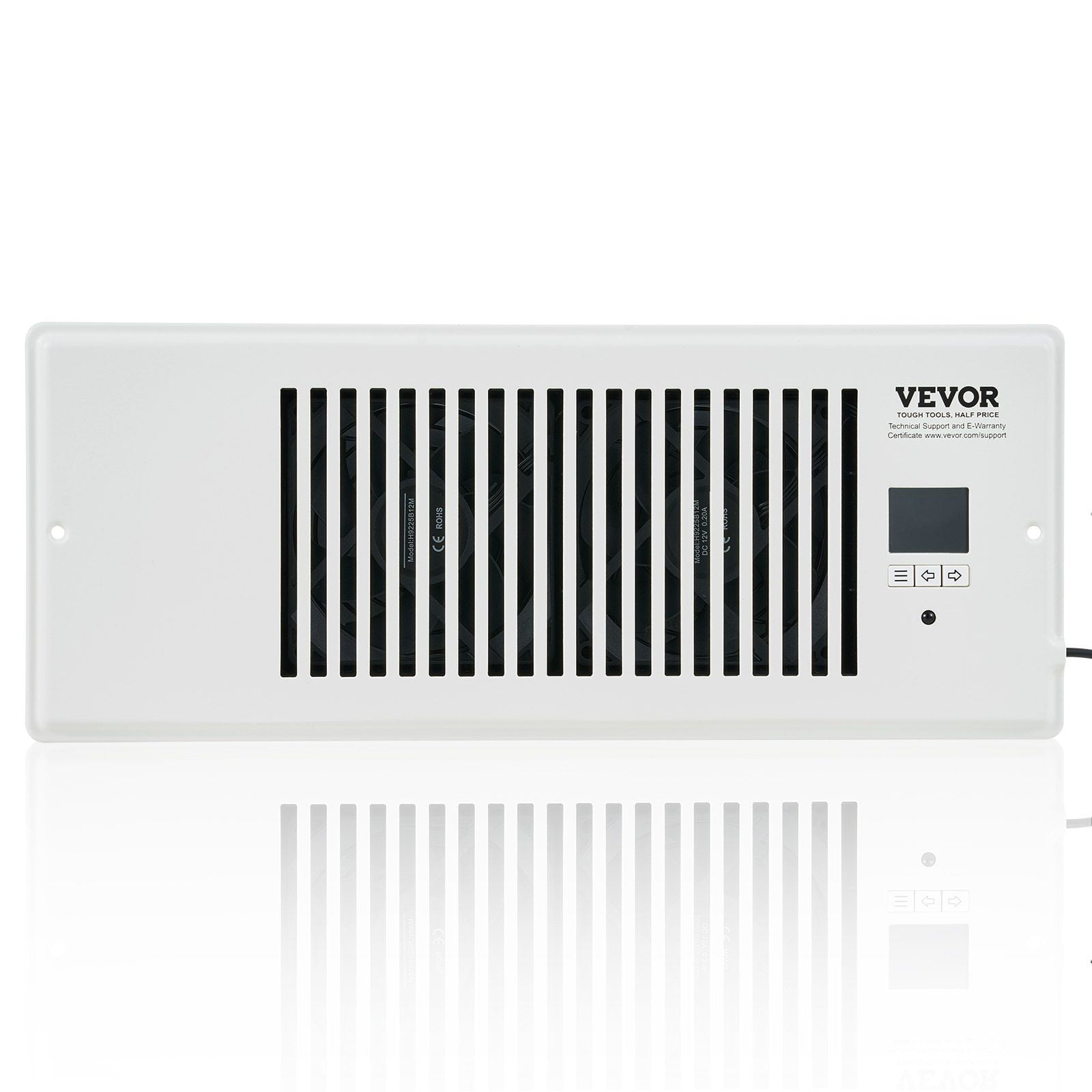 Register Booster Fan, Quiet Vent Booster Fan Fits 4' x 12' Register ...