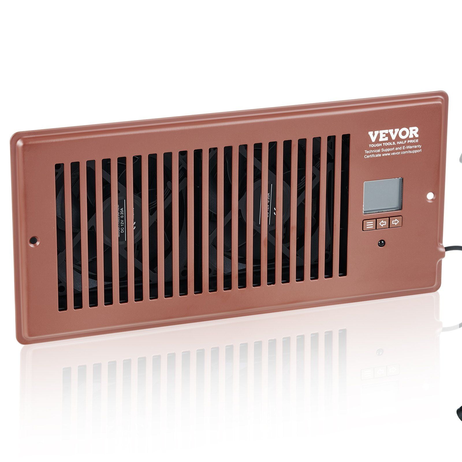 4' x 10' Register Booster Fan with Remote & Thermostat – Adjustable ...