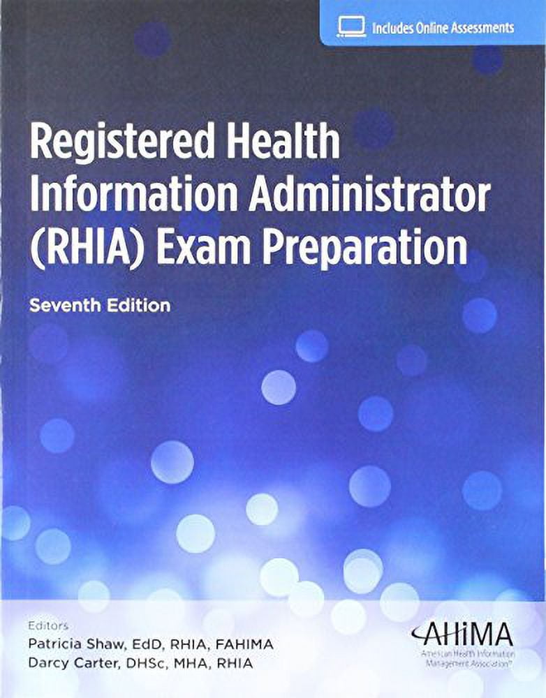 Pre-Owned Registered Health Information Administrator (RHIA) Exam Prep, 9781584265757 ...