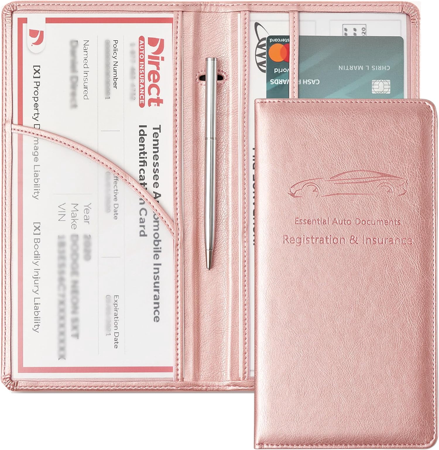 Registration and Holder, Document Holder with Closure, Wallet for ...