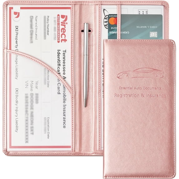 Registration and Holder, Document Holder with Closure, Wallet for ...