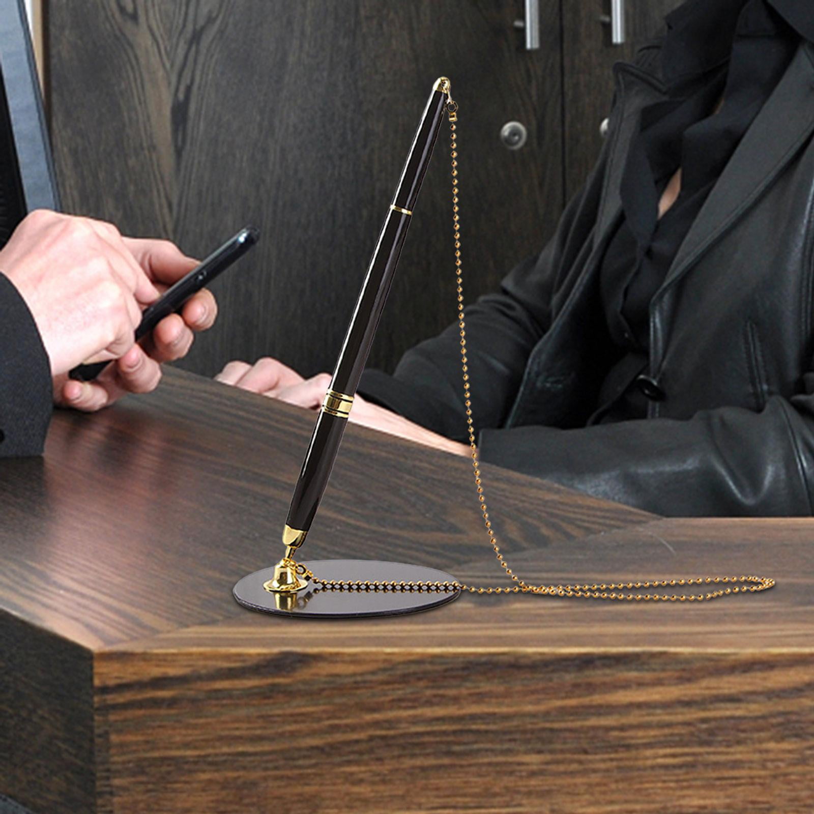 Registry Pen Autograph Pen with Stand Metal Delicate 0.5mm Black Ink ...