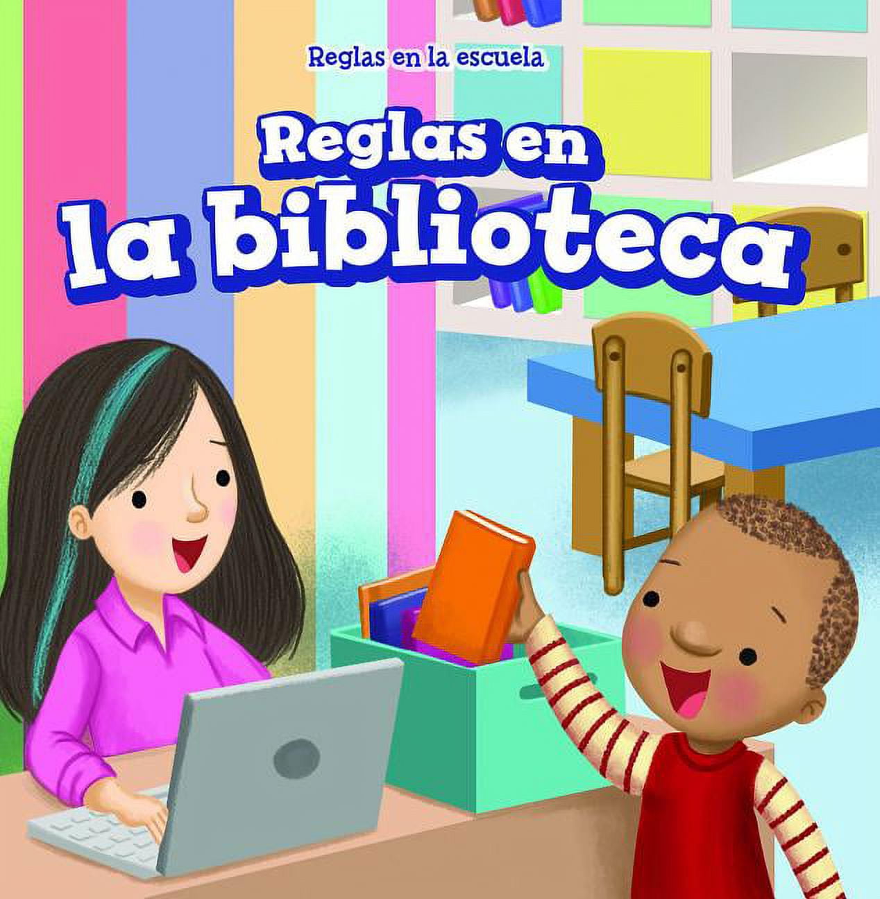 Reglas En La Escuela (Rules at School): Reglas En La Biblioteca (Rules ...
