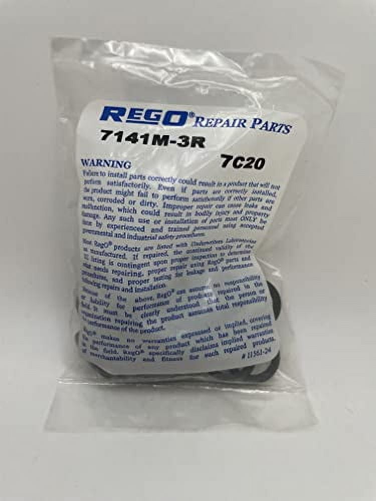 Rego 7141M-3R Outer O-Ring for 7141M Forklift Connector (Pack of 25 ...