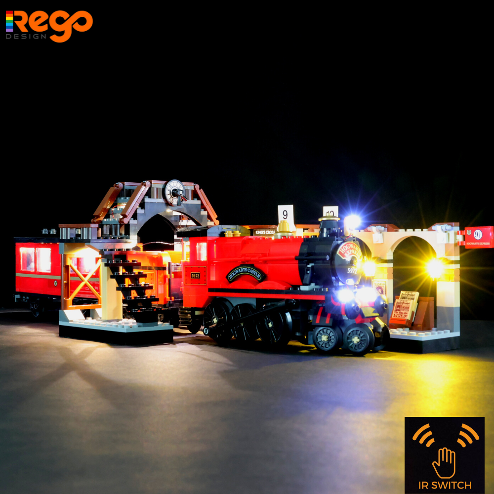 Rego Design IR Switch Lighting Set for Hogwarts Express Building Blocks ...