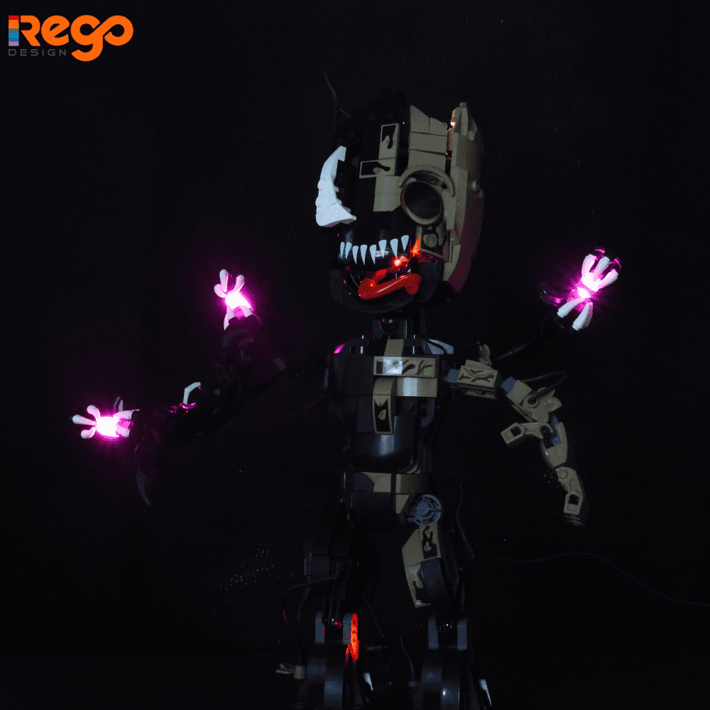 Rego Design Led Lighting Kit for Lego Venomized Groot 76249 Building ...