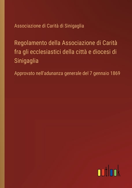 Regolamento della Associazione di Carità fra gli ecclesiastici della ...
