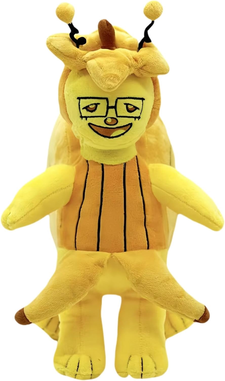 Regretevator Gnarpy Plush, 17.3 Inch Yellow Snail Plushies, Soft ...