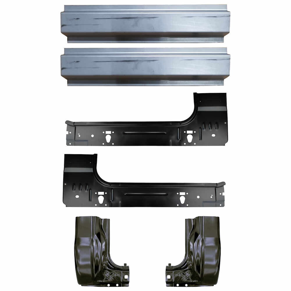 Regular Cab Slip-on Rocker Panel Kit - Universal. Fits 99-16 Ford F250 ...