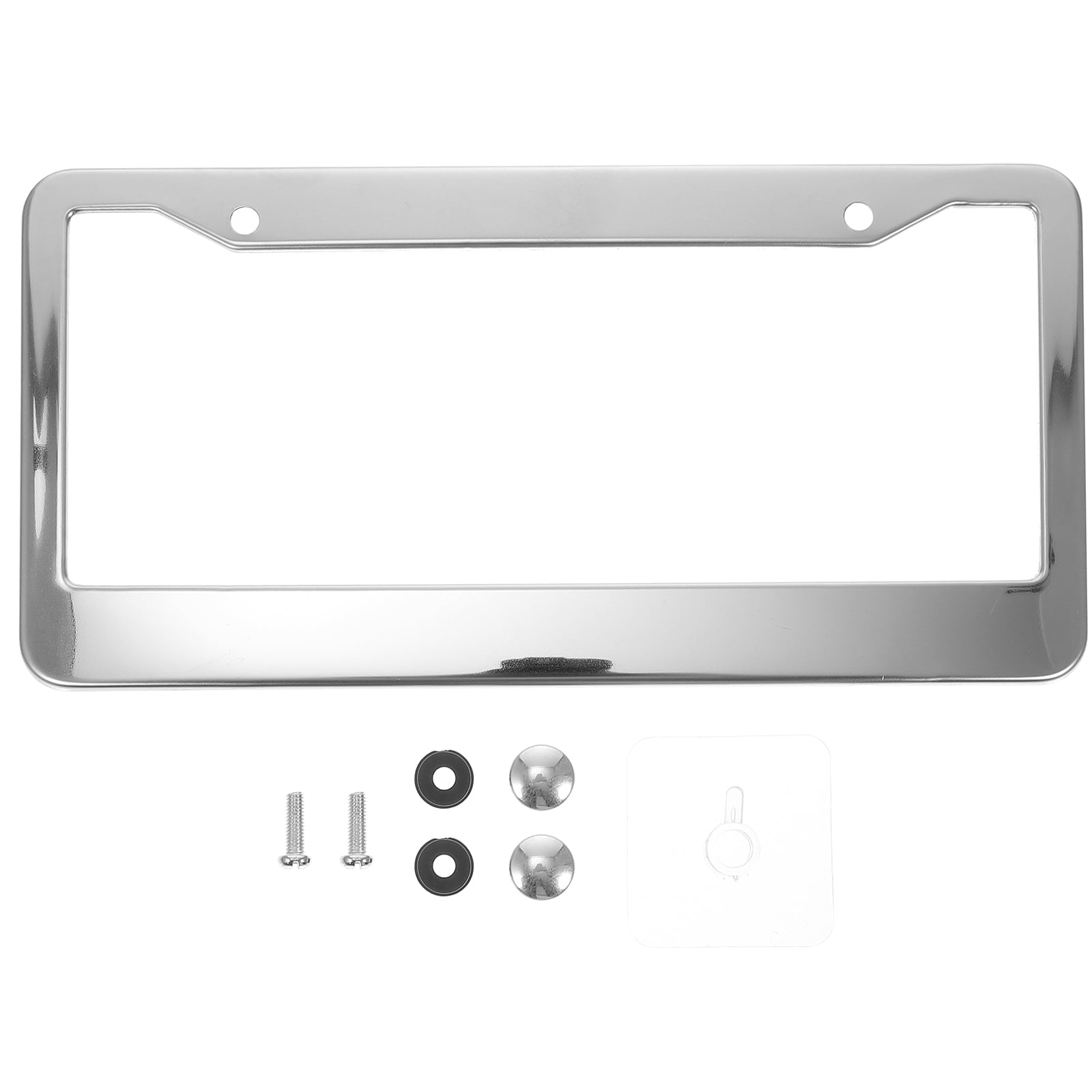 Regular Car License Frame American Style Stainless Steel Auto Plate ...