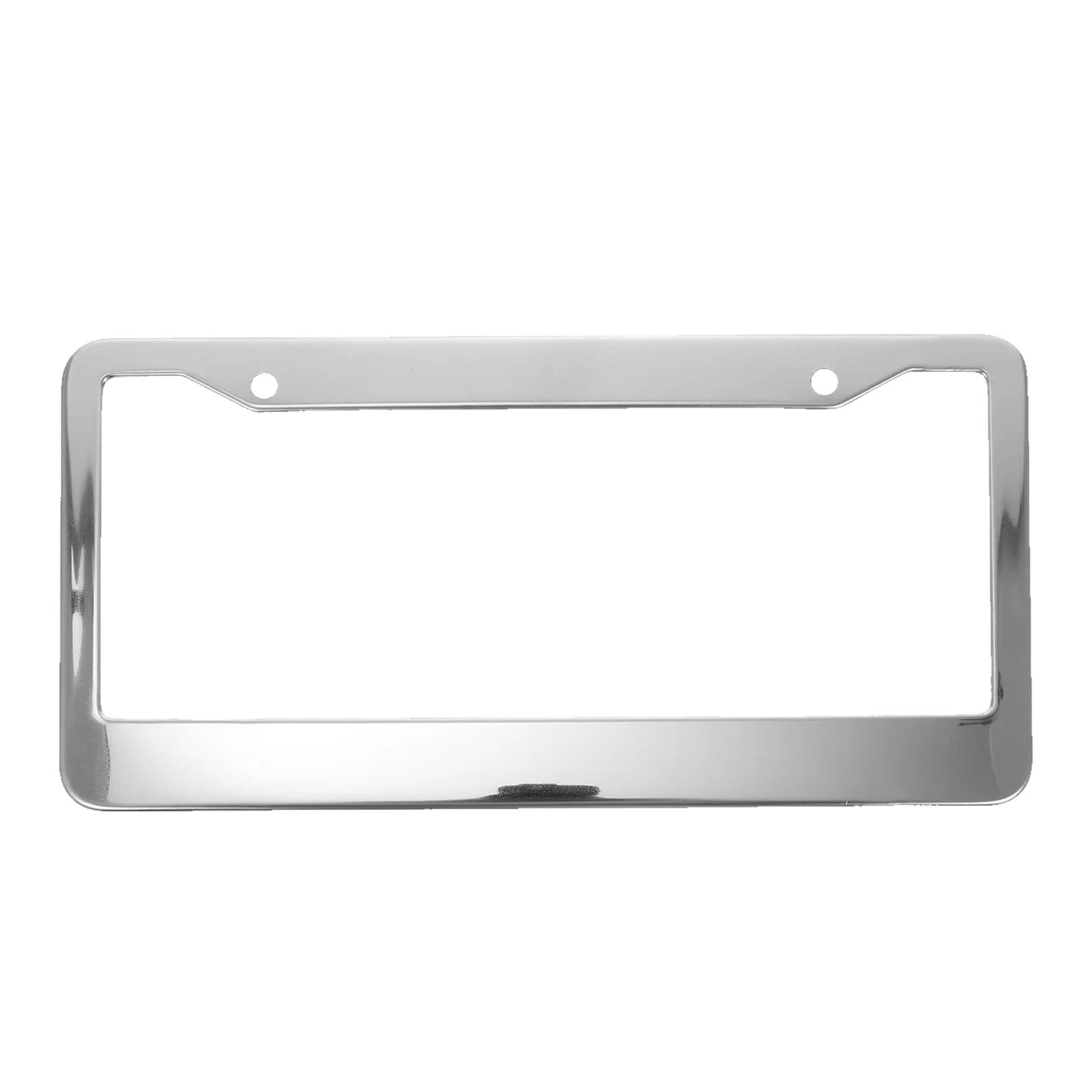 Regular Car License Frame Stainless Steel Auto Plate Holder Licence ...