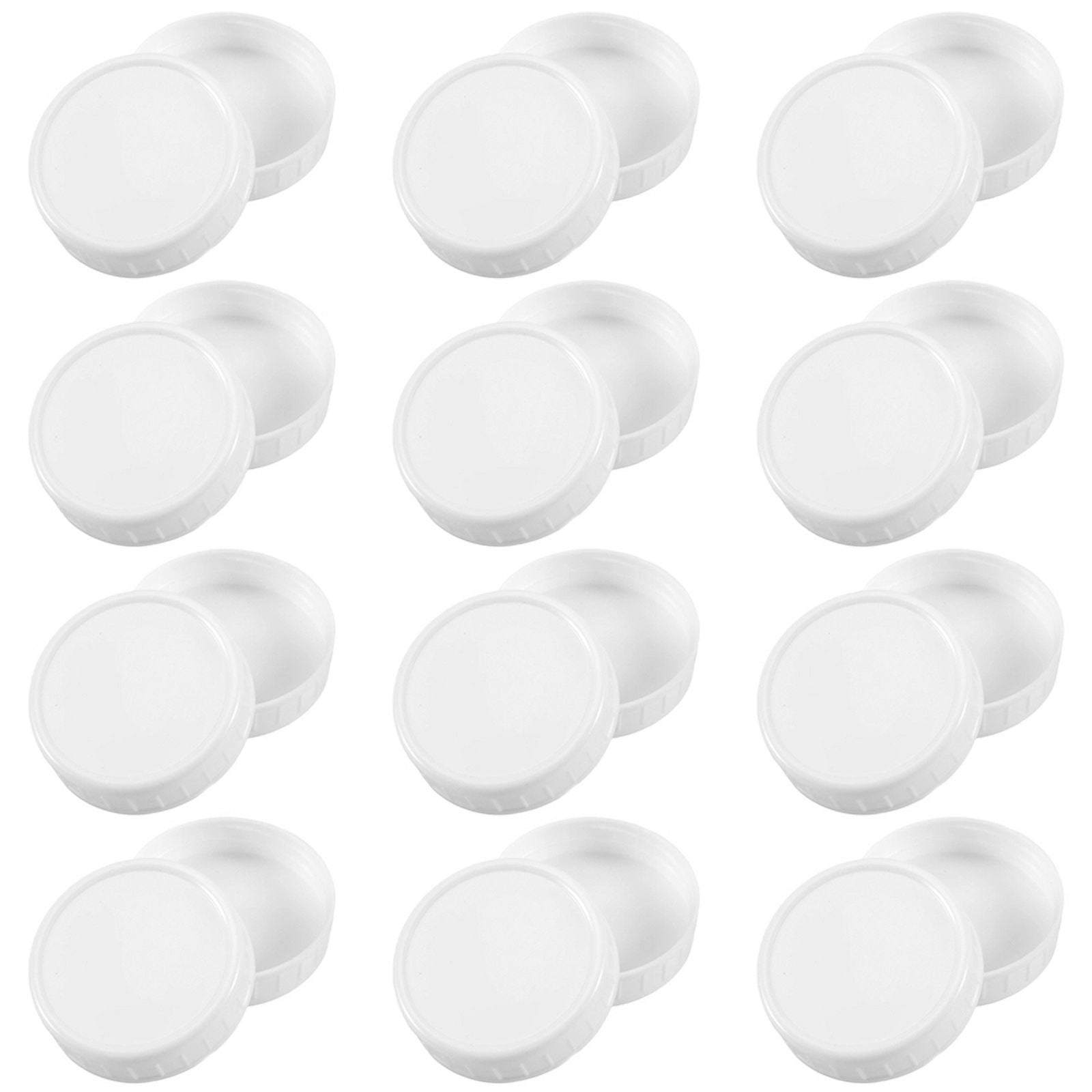Regular Mouth Lids for Jar Plastic Storage Caps Canning Jars and More ...