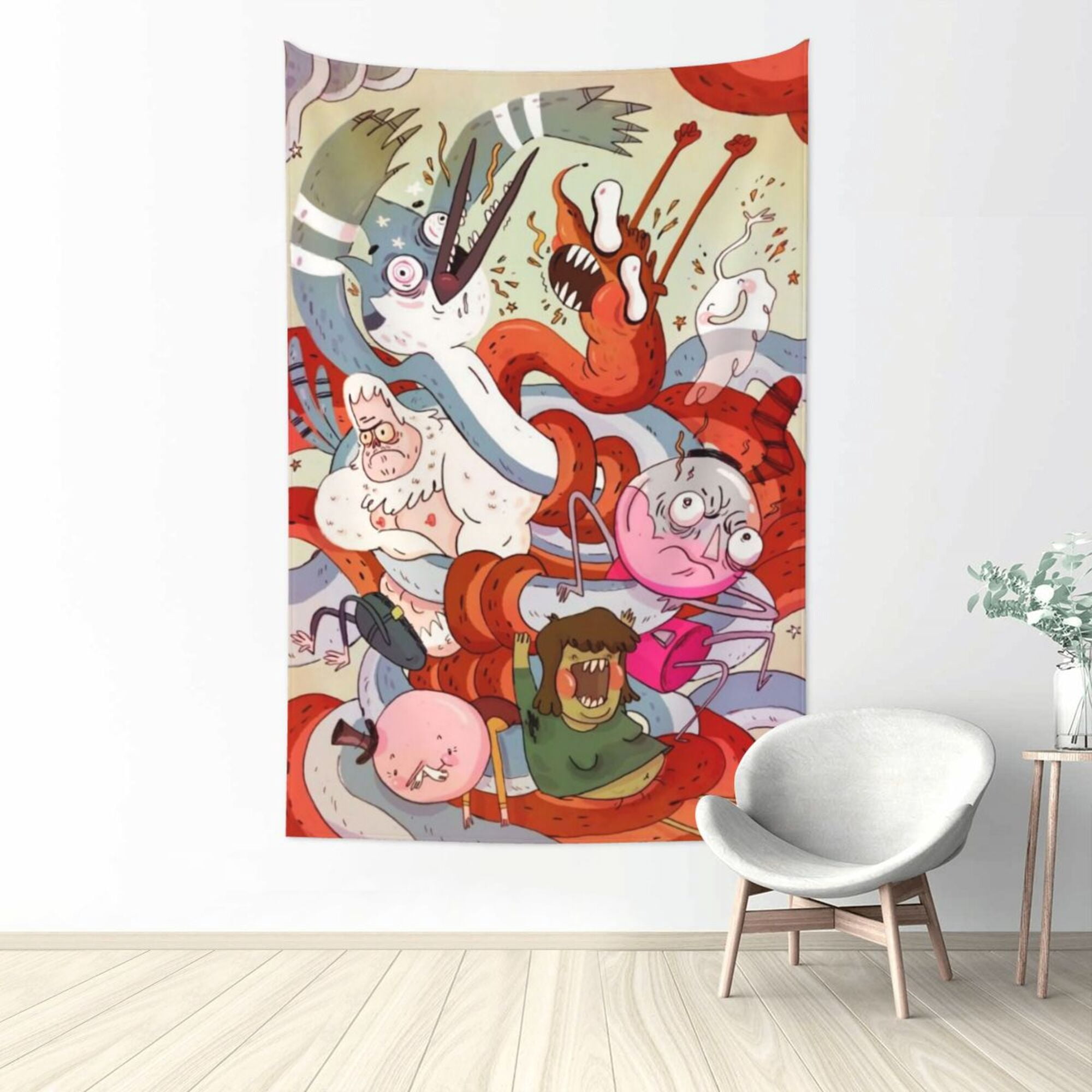Regular Show Anima tapestry poster bedroom room decorated wall hanging ...