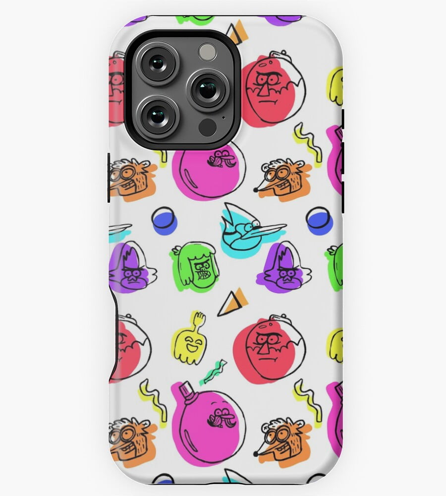 Regular Show Cartoon Characters GA2114 Phone Case for iPhone 11 to 17 ...