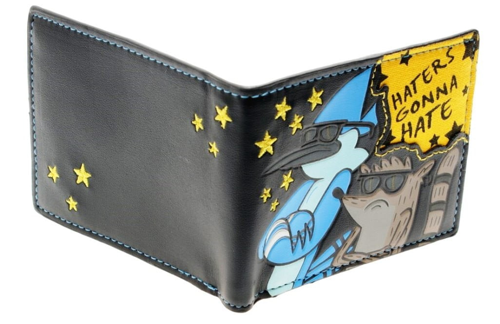 Regular Show Cartoon Themed Bi-Fold Wallet - Walmart.com