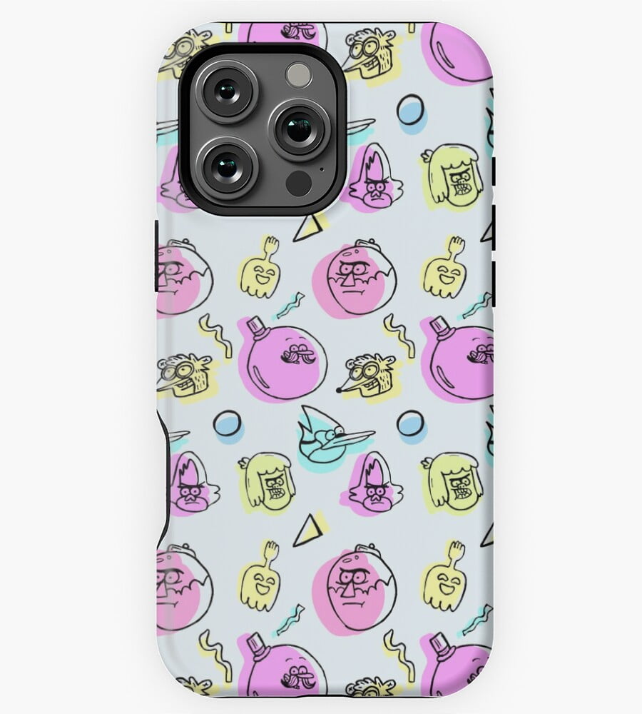 Regular Show Characters Pastel GA2357 Phone Case for iPhone 11 to 17 ...