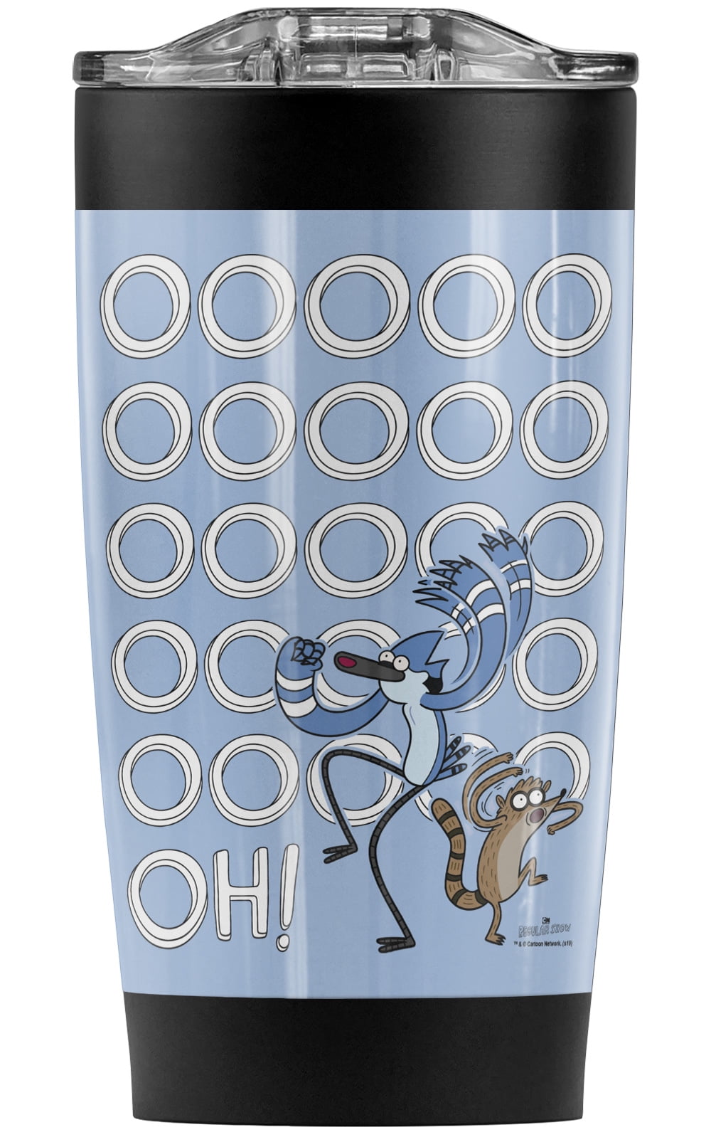Regular Show/Mordecai And Rigby Ooooohs Stainless Steel Tumbler 20 oz ...