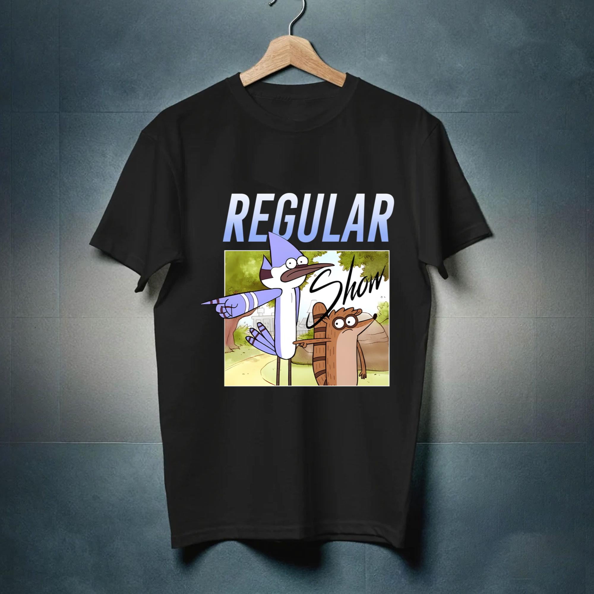 Regular Show Mordecai And Rigby T-Shirt, Regular Show Shirt Fan Gifts ...