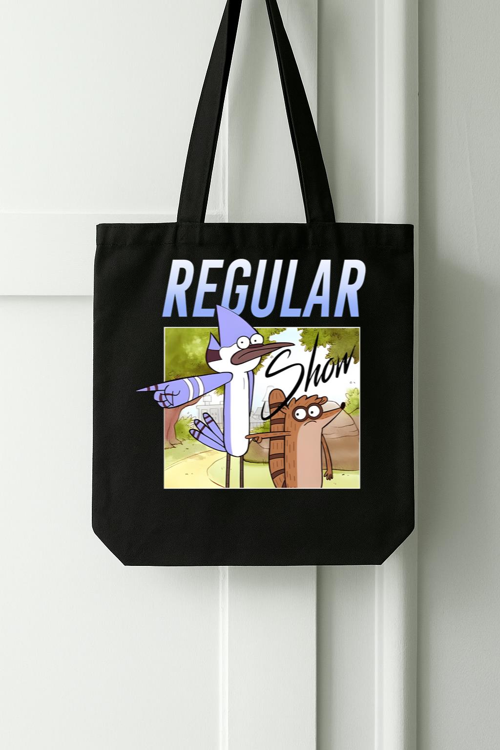 Regular Show Mordecai And Rigby Tote Bag, Regular Show Bag Fan Gifts ...
