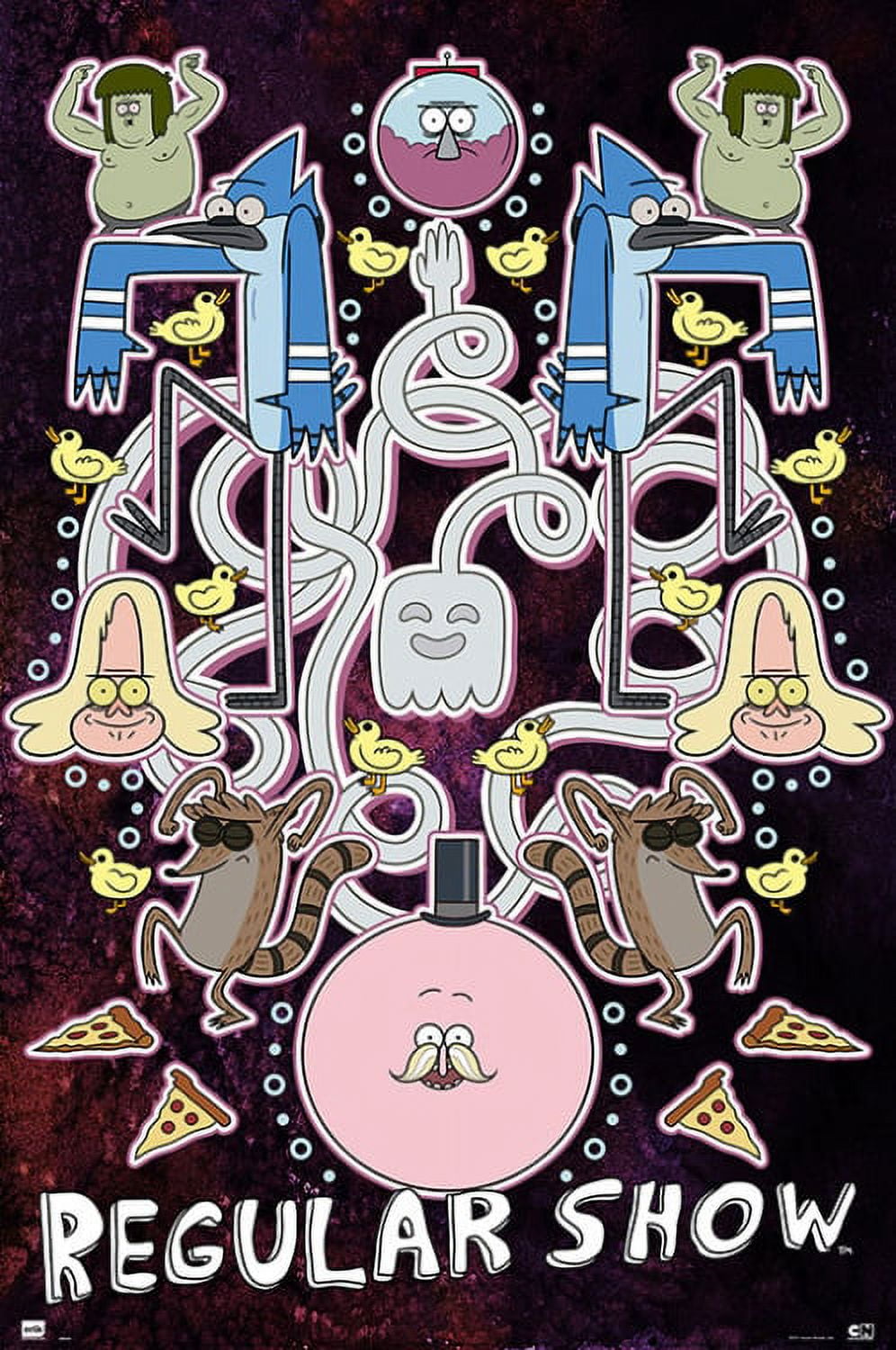 Regular Show Poster (24 x 36) - Perfect for Home or Office, Ready for ...