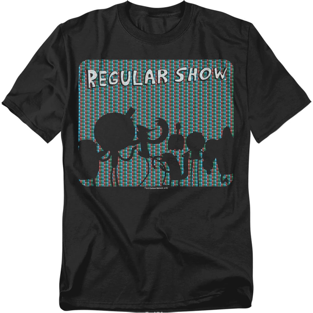 Regular Show Rgb Group Officially Licensed Adult T-Shirt 2XL - Walmart ...