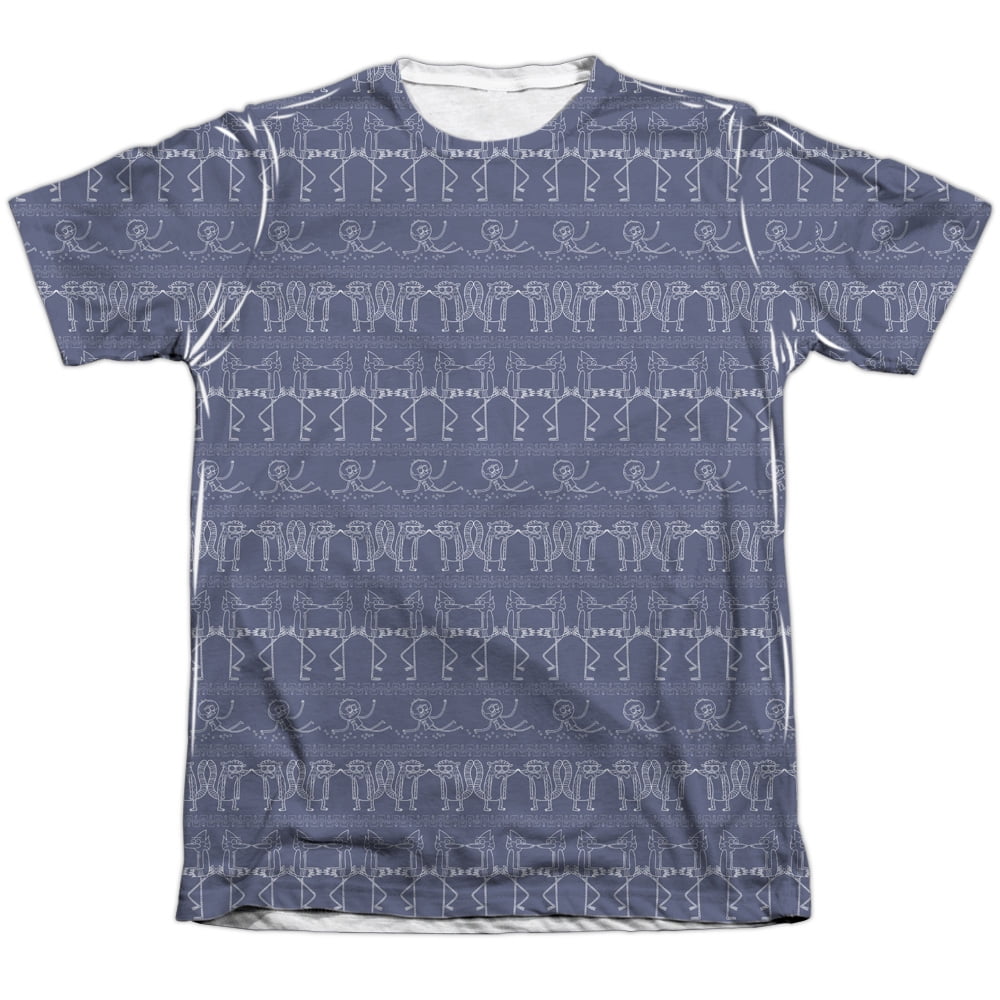 Regular Show - Rs Pattern - Short Sleeve Shirt - Small - Walmart ...