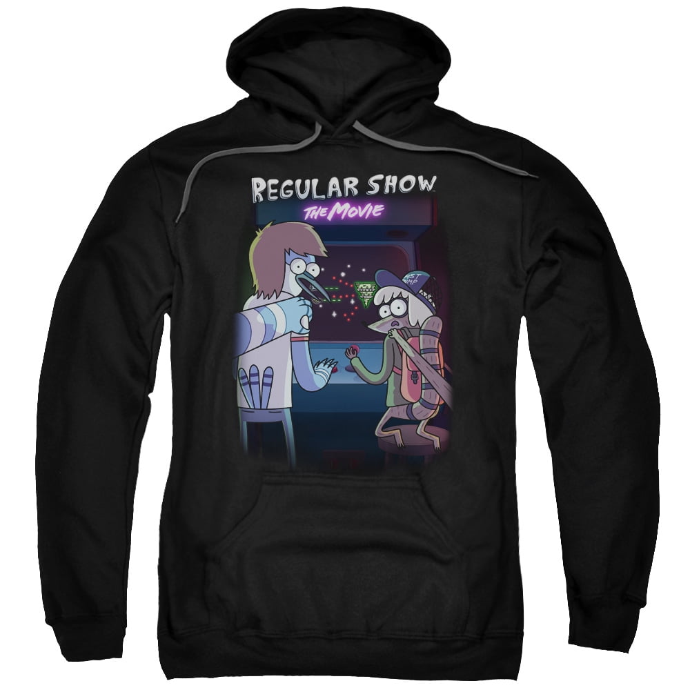 Regular Show Rs The Movie Adult Pullover Hoodie Sweatshirt Black ...