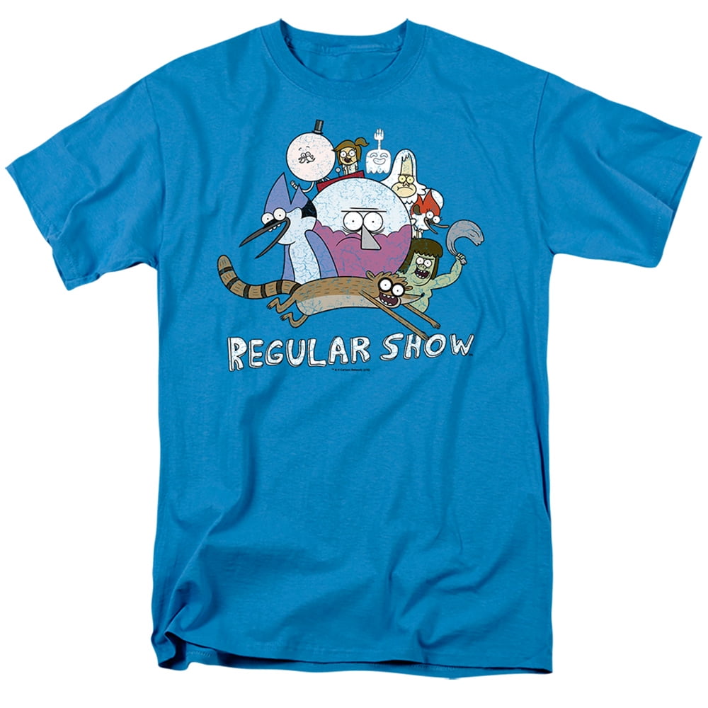 Regular Show Surrounding Benson Officially Licensed Adult T-Shirt 3XL ...