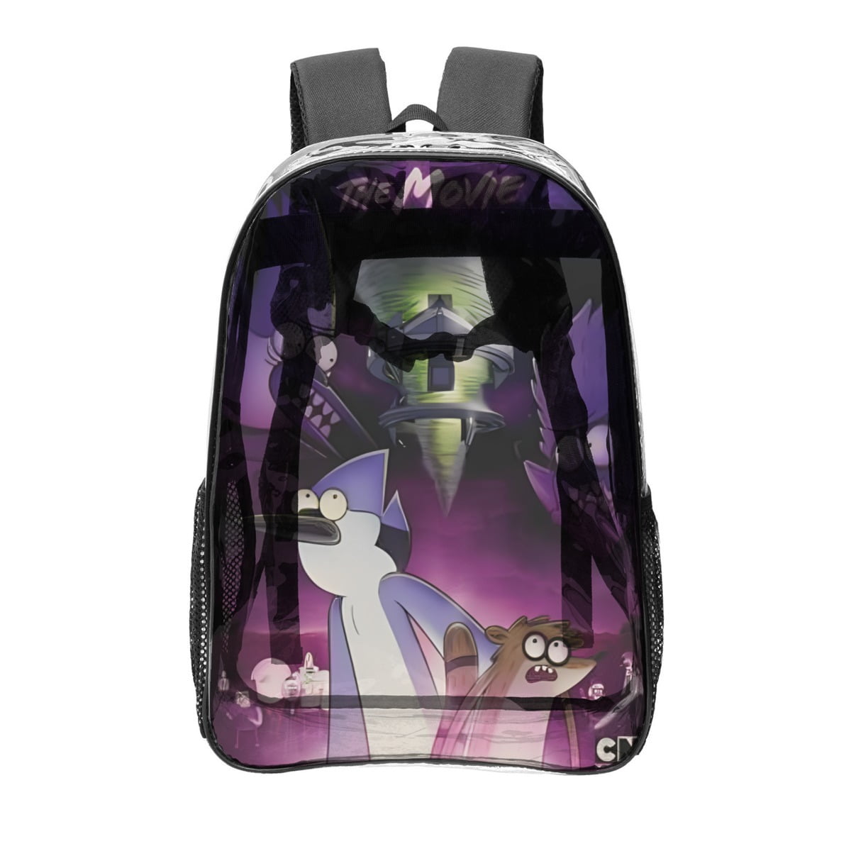 Regular Show Transparent Backpack - Guard Dog Security, Durable and ...