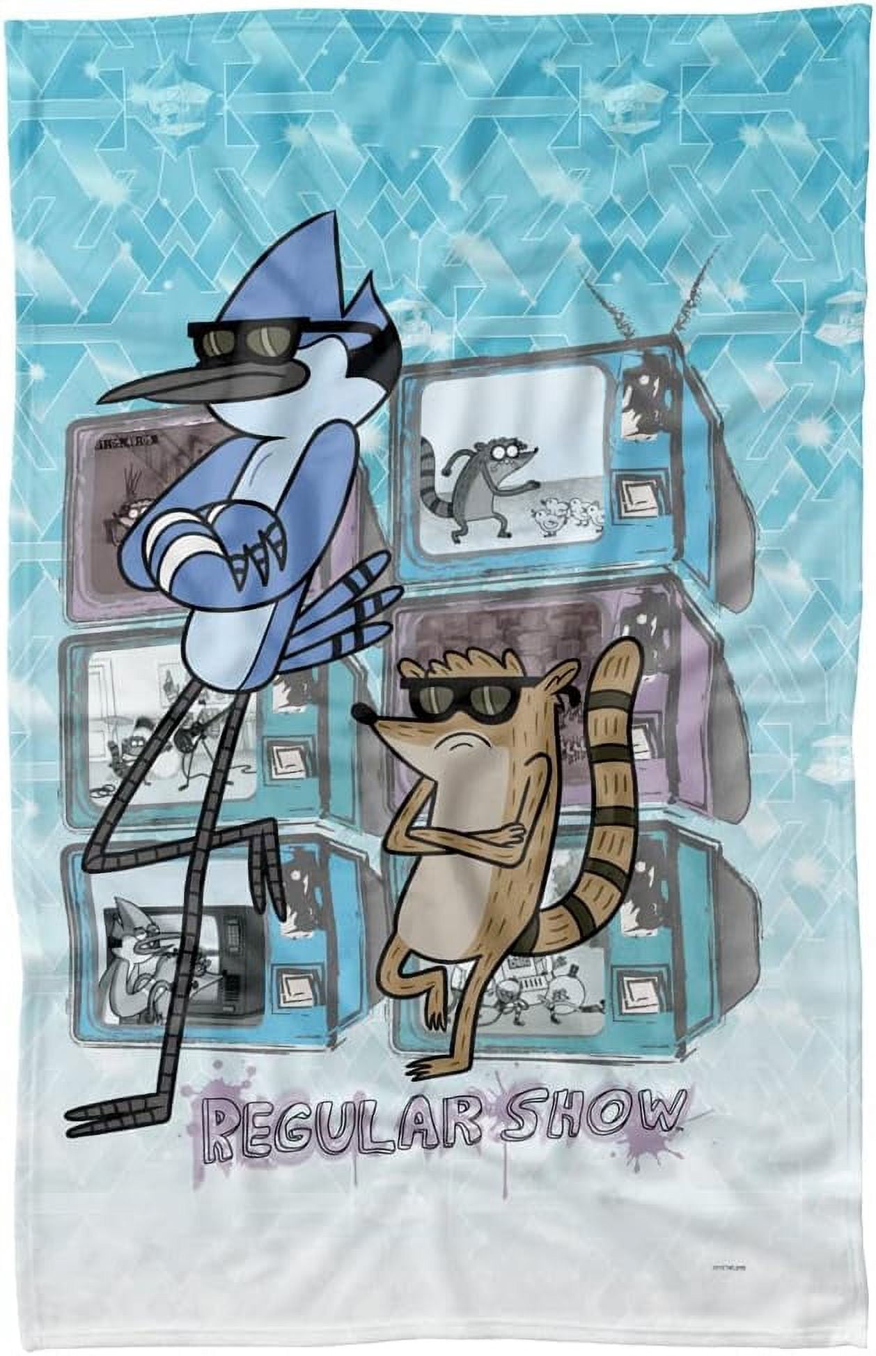 Regular Show Tv Too Cool Fleece Blanket (36x58) - Walmart.com