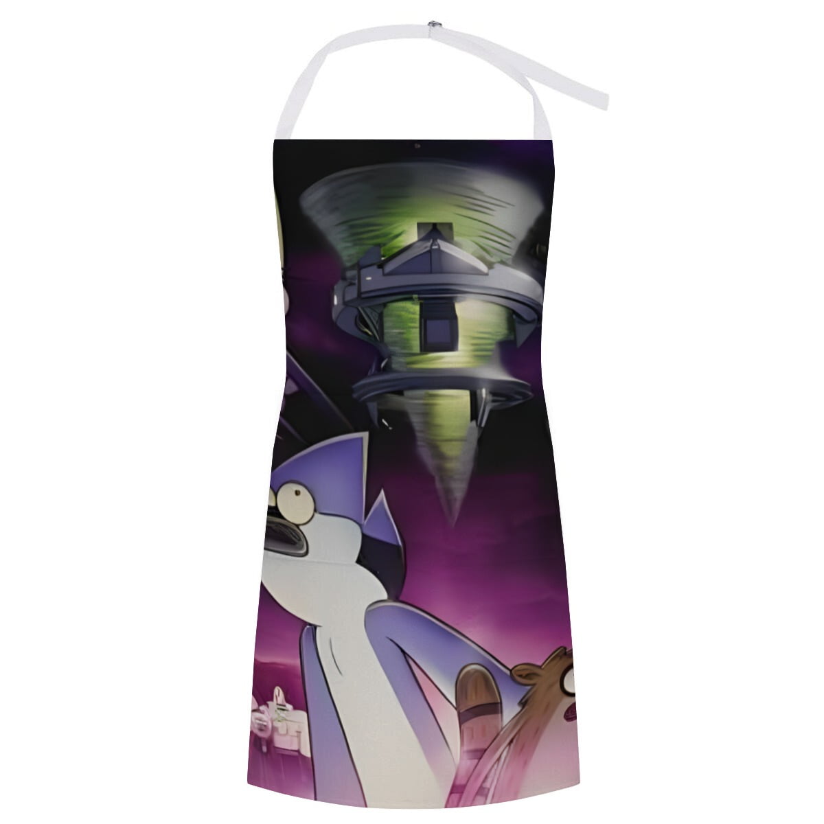 Regular Show apron has an iconic print, is durable and adjustable, with ...