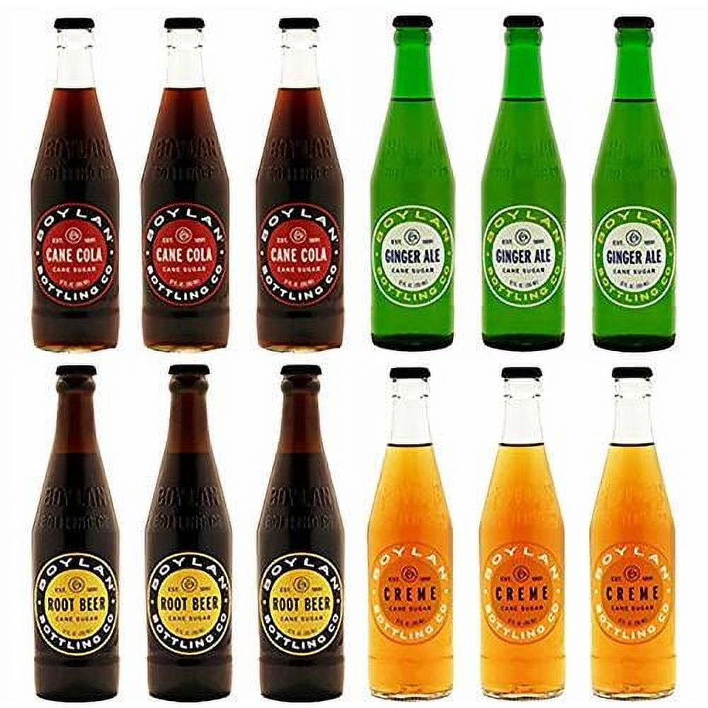 Regular Soda Variety Pack 12 Oz (12 Glass Bottles) - Walmart.com