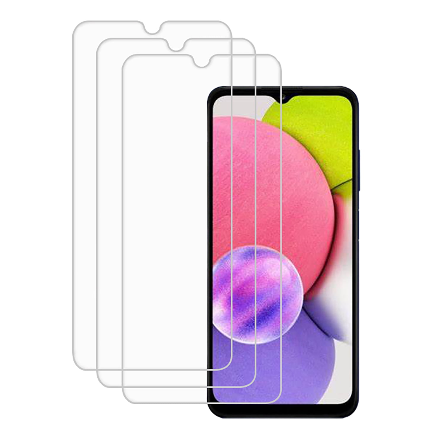 Regular Tempered Glass for Samsung Galaxy A03S /A037 - Walmart.com