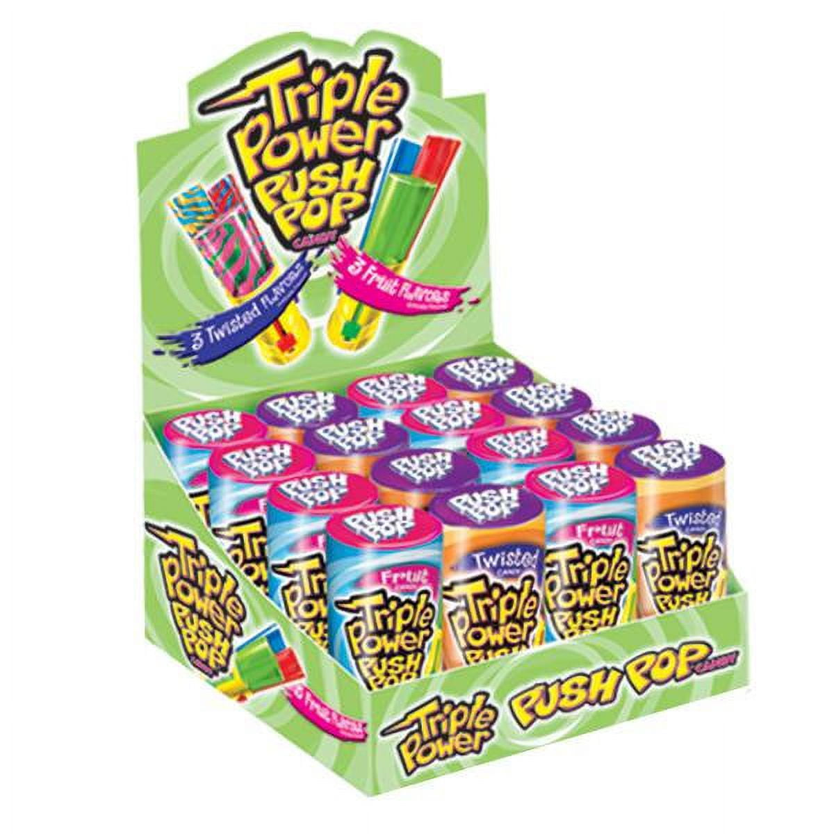 Regular Twisted Triple Push Pop Candy - 192 per case. - Walmart.com