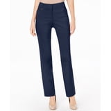 Regular and Short Length Curvy-Fit Straight-Leg Pants Intrepid Blue 6 ...