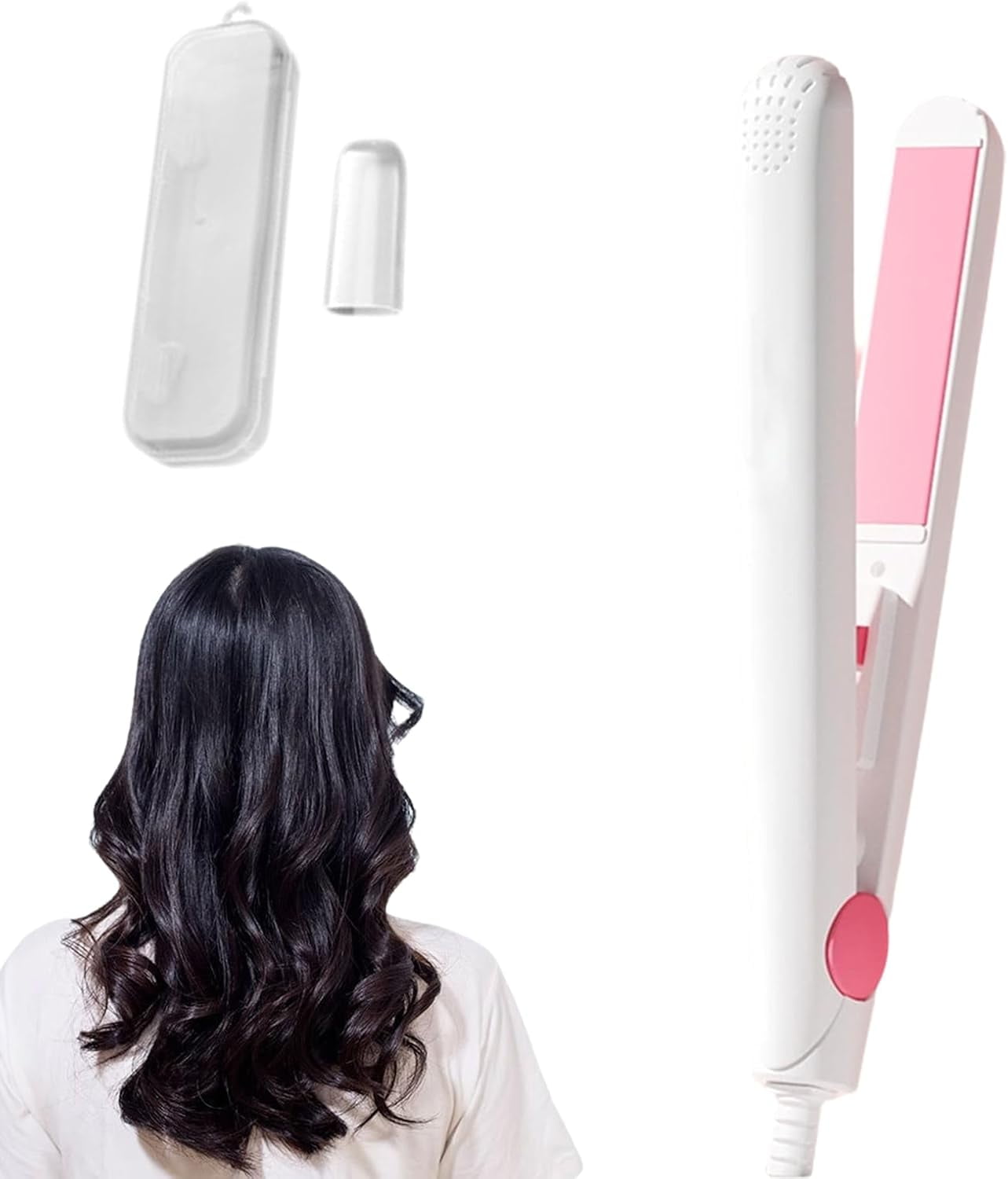 Regulatem Ceramic Mini Hair Curler, Regulatem Curling Iron, Mini Dual ...