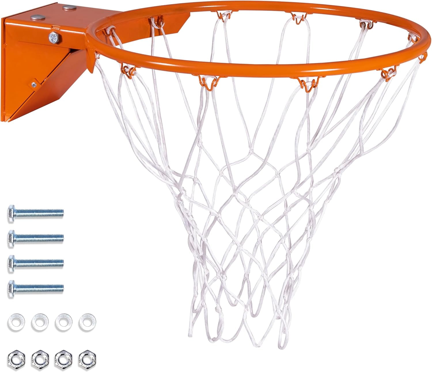 Regulation 18" Steel Basketball Rim - Choose from Fixed or Breakaway ...