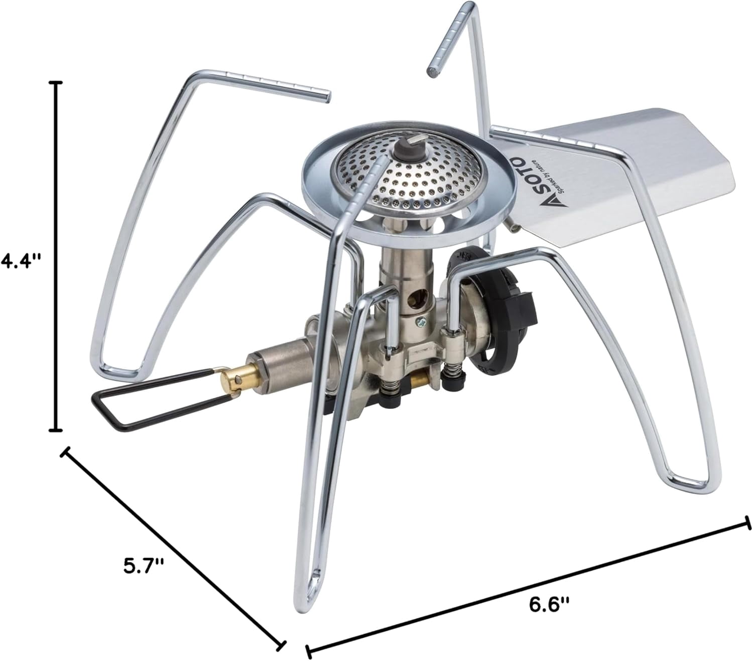 Regulator Camping Stove, Single Burner Butane Stove, Portable ...