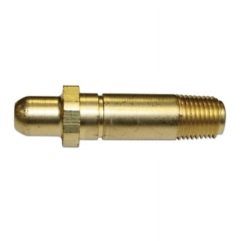 Regulator Inlet Nipples, Hydrogen;Natural Gas, 1/4"(Npt), 2 1/2", Brass ...