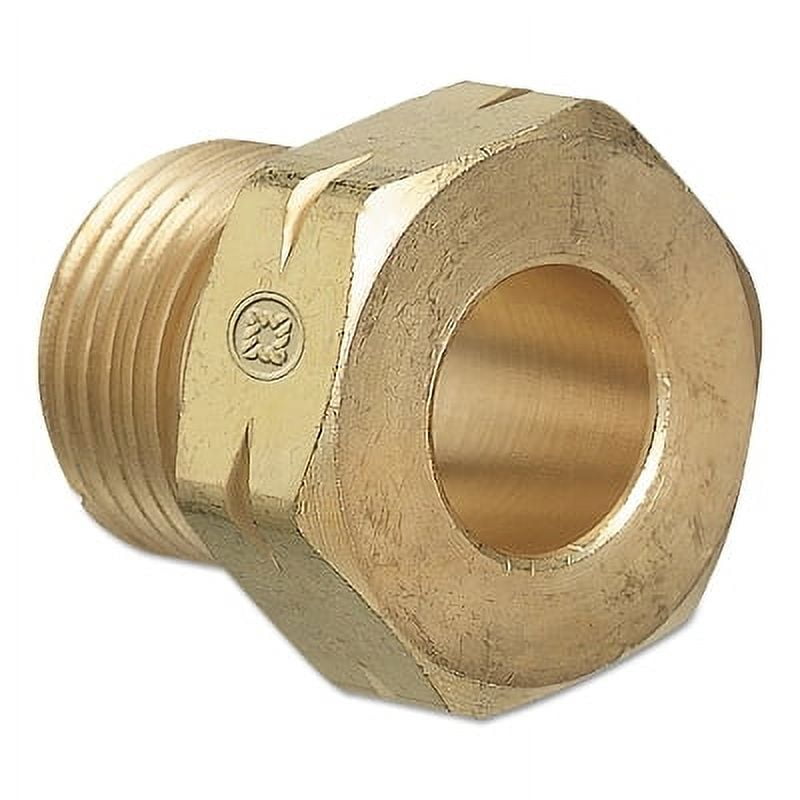 Regulator Inlet Nuts, Acetylene (Pol), Brass, Cga-510 | Bundle of 2 ...