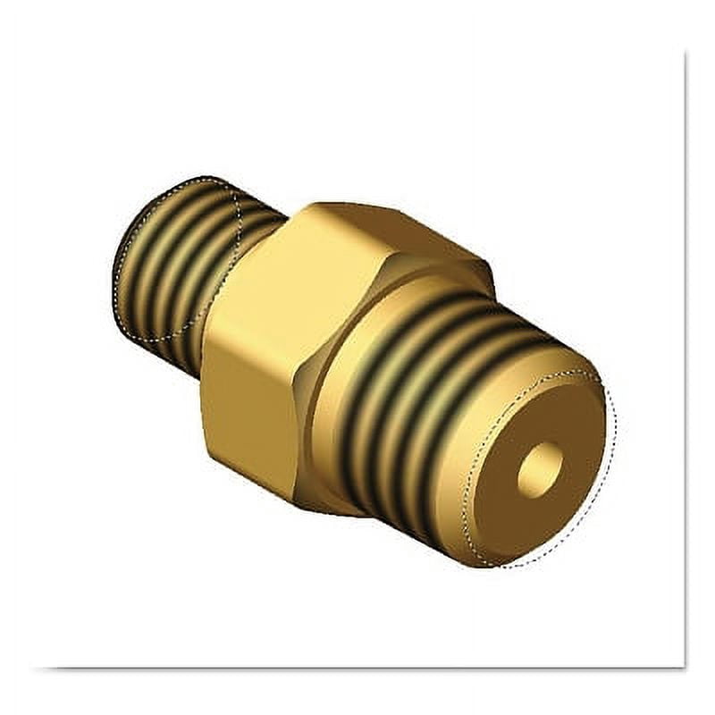 Regulator Outlet Bushing, 200 Psi, Brass, A-Size, 1/4 In (Npt) Rh, Male ...