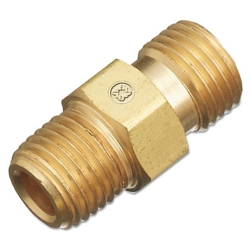 Regulator Outlet Bushing, 200 psi, Brass, A-Size, 1/8 in (NPT) RH, Male ...