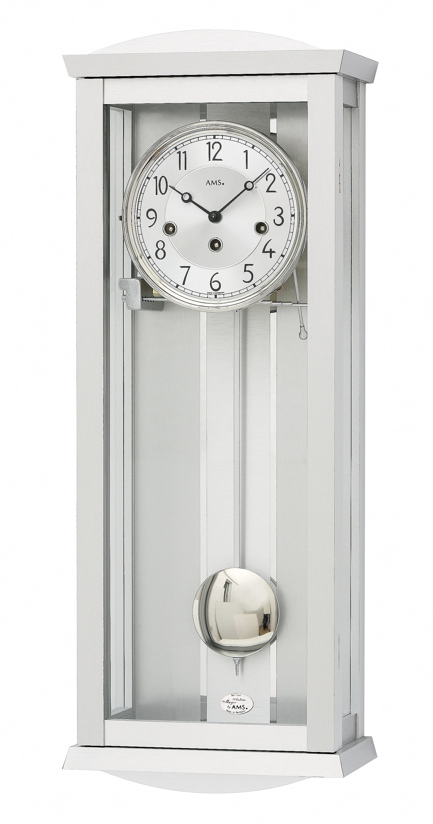 Regulator wall clock, 8 day running time from AMS AM R2749 - Walmart.com