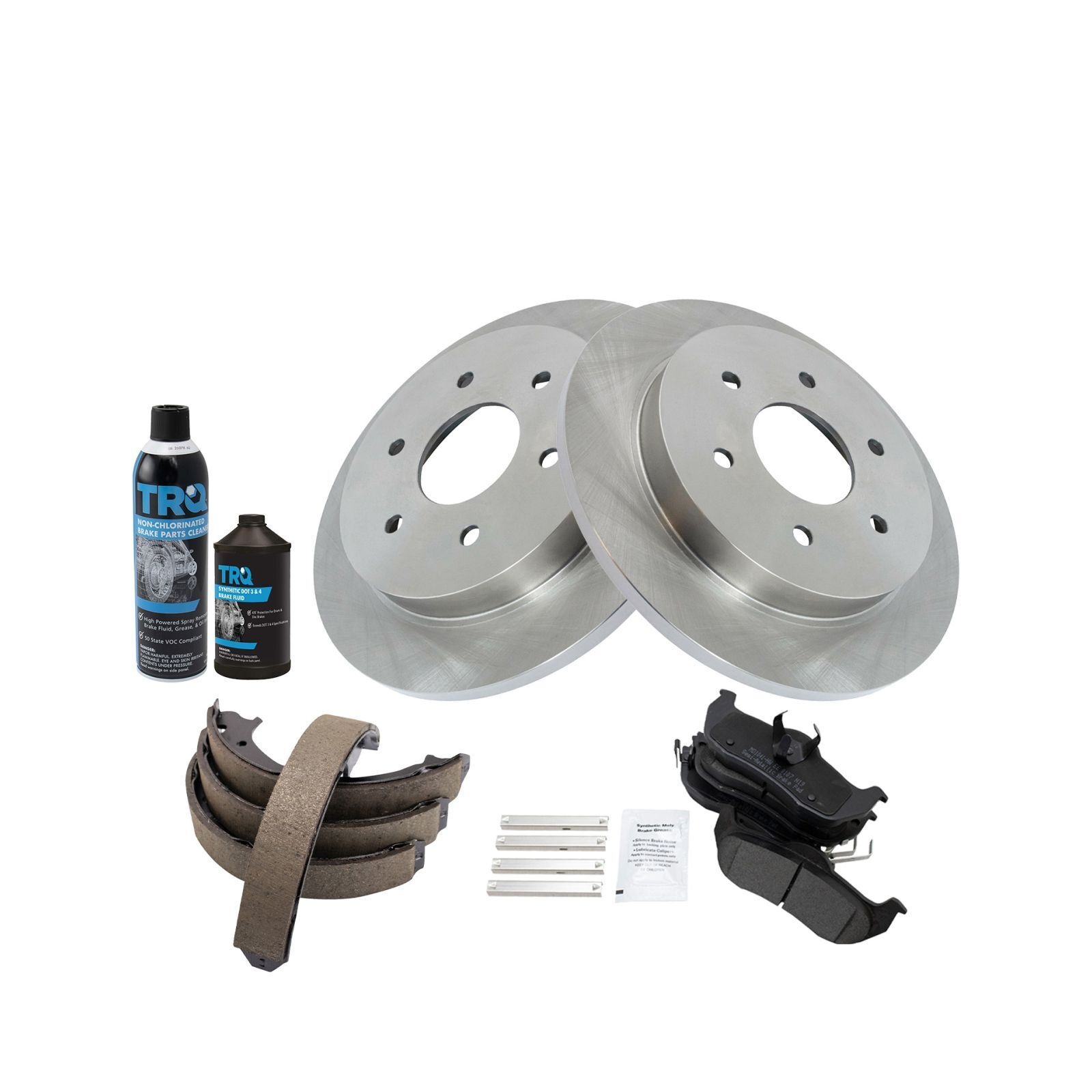 Rehab Auto for Nissan I Brake Kit - AM-47449 3-Piece Semi-Metallic Disc ...