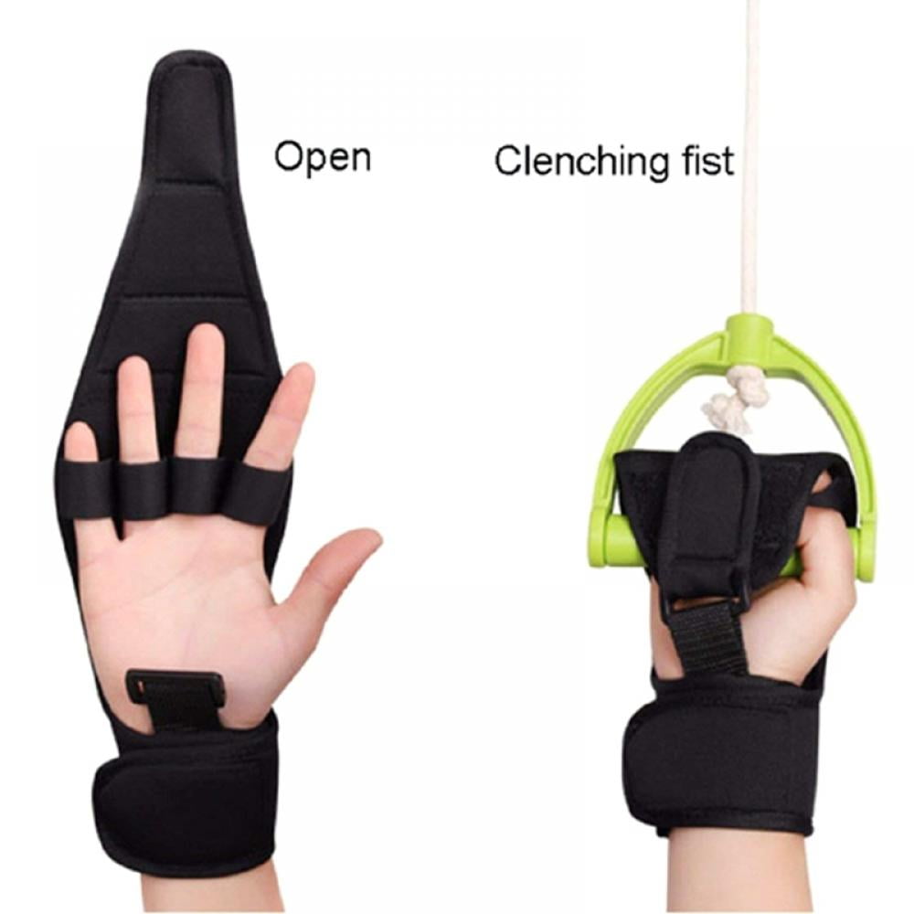 Rehabilitation Finger Auxiliary Gloves Brace Anti Spasticity Splint ...