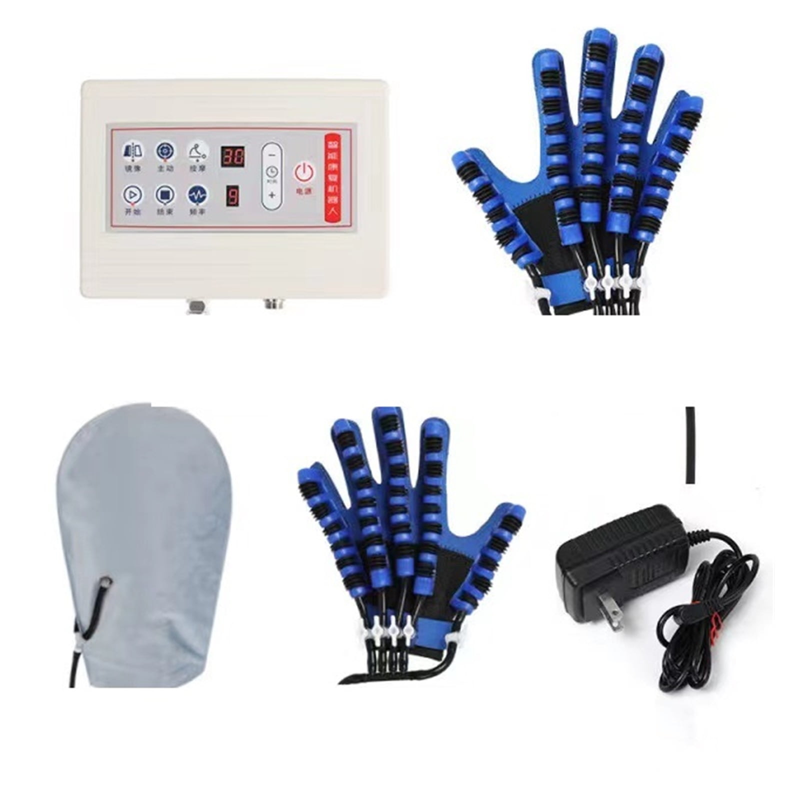 Rehabilitation Robot Glove Stroke Hemiplegic Hand Function Pneumatic ...
